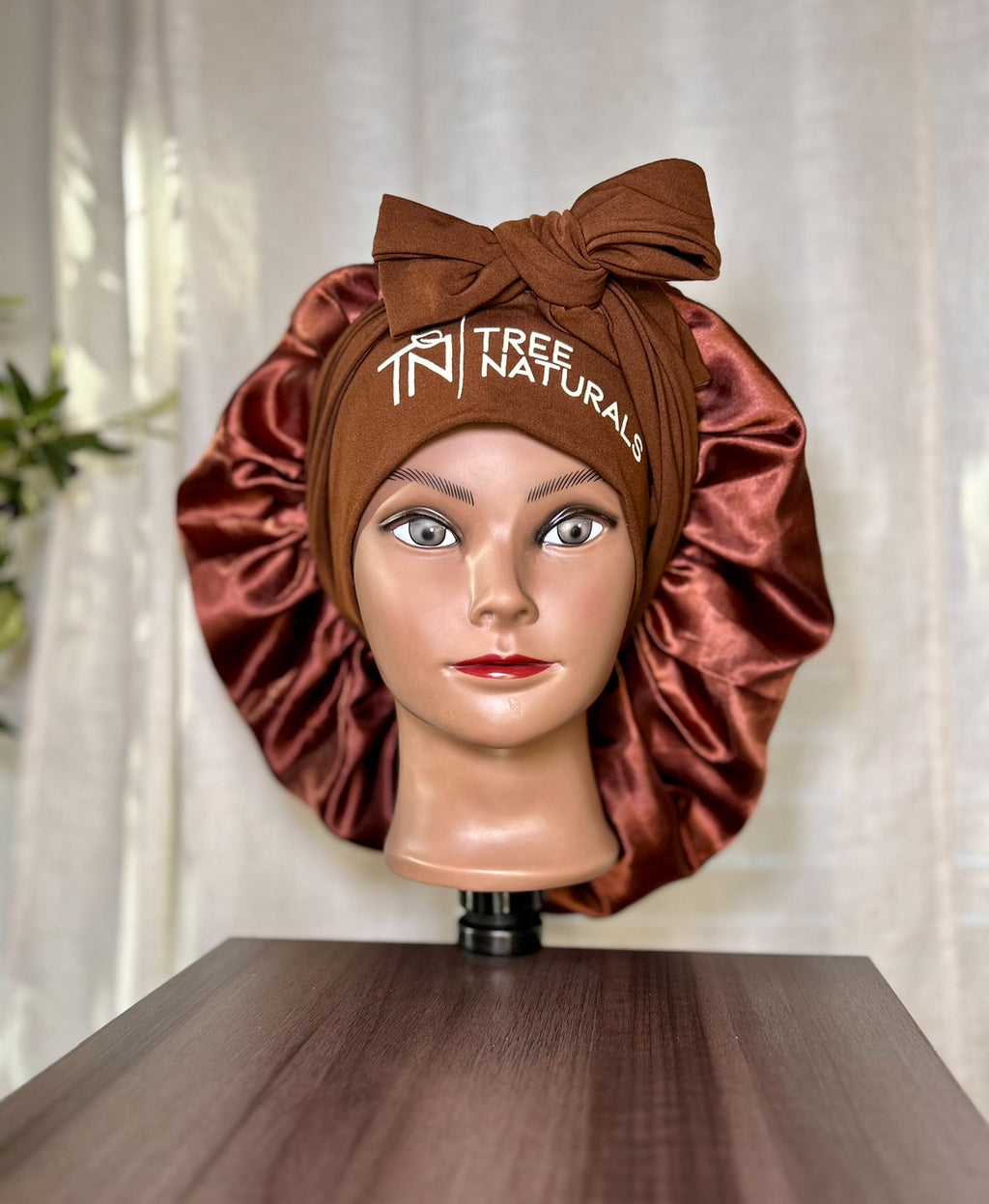 NEW! Tree Naturals Luxe Satin Bonnet